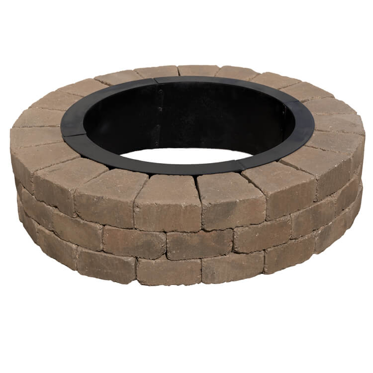 MM Concrete | Belgian Wedge Fire Pit