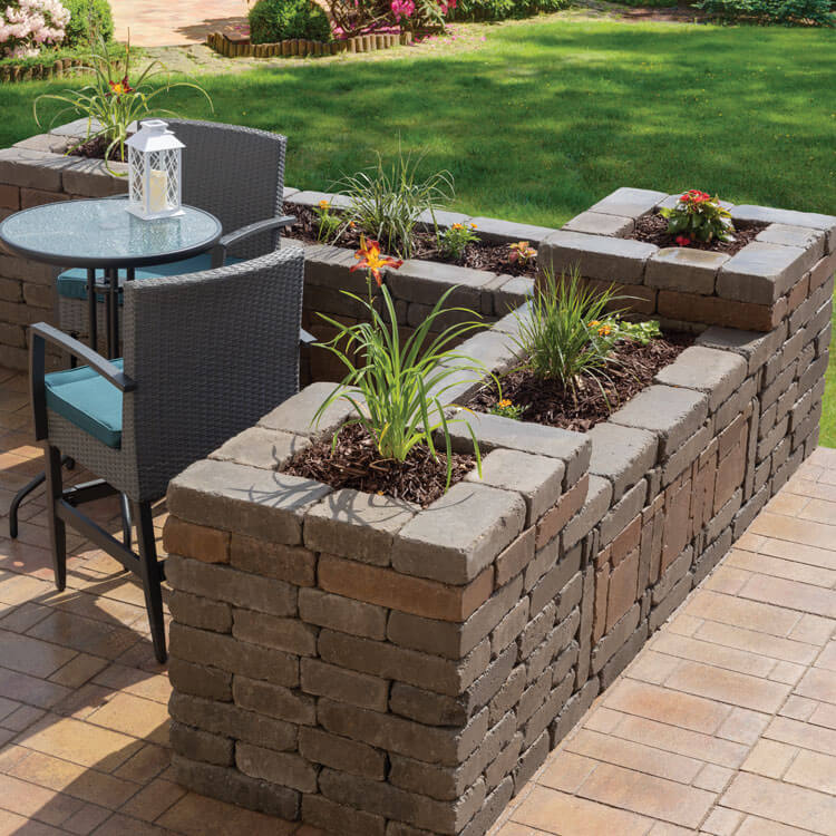 Diy Concrete Blocks Patio