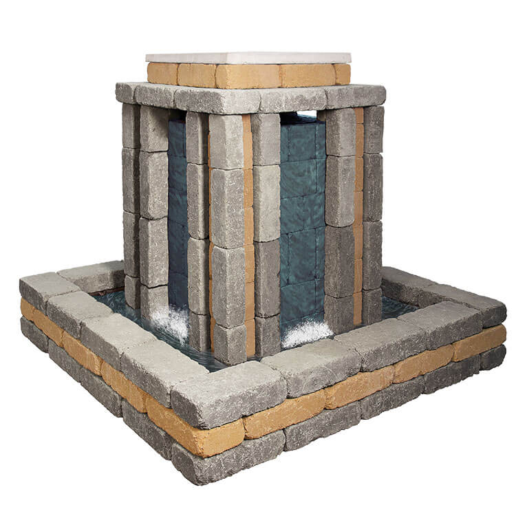 MM Concrete | Saxon Waterwall