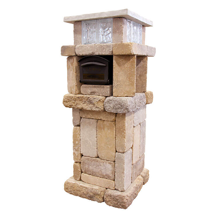 Mailbox Retaining Wall Block