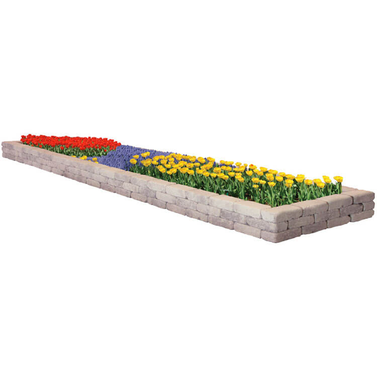 Rectangular Flower Bed Design