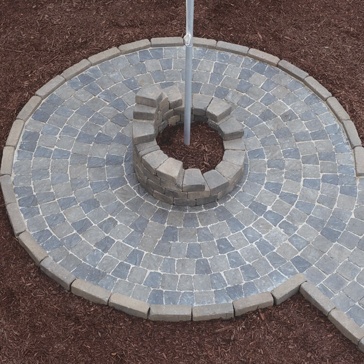 MM Concrete | Tumbled Belgian Circle Kit