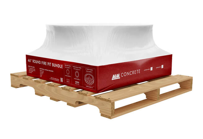 MM Concrete | 46" Fire Pit Bundle