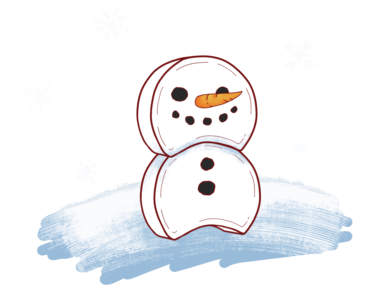 MM Concrete | Crescent Edger Snowmen: DIY Project