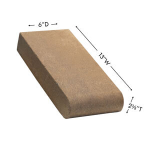 MM Concrete | Bullnose Cap