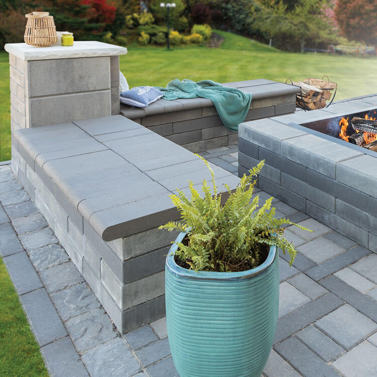 Decorative Cinder Block Wall Caps | Shelly Lighting