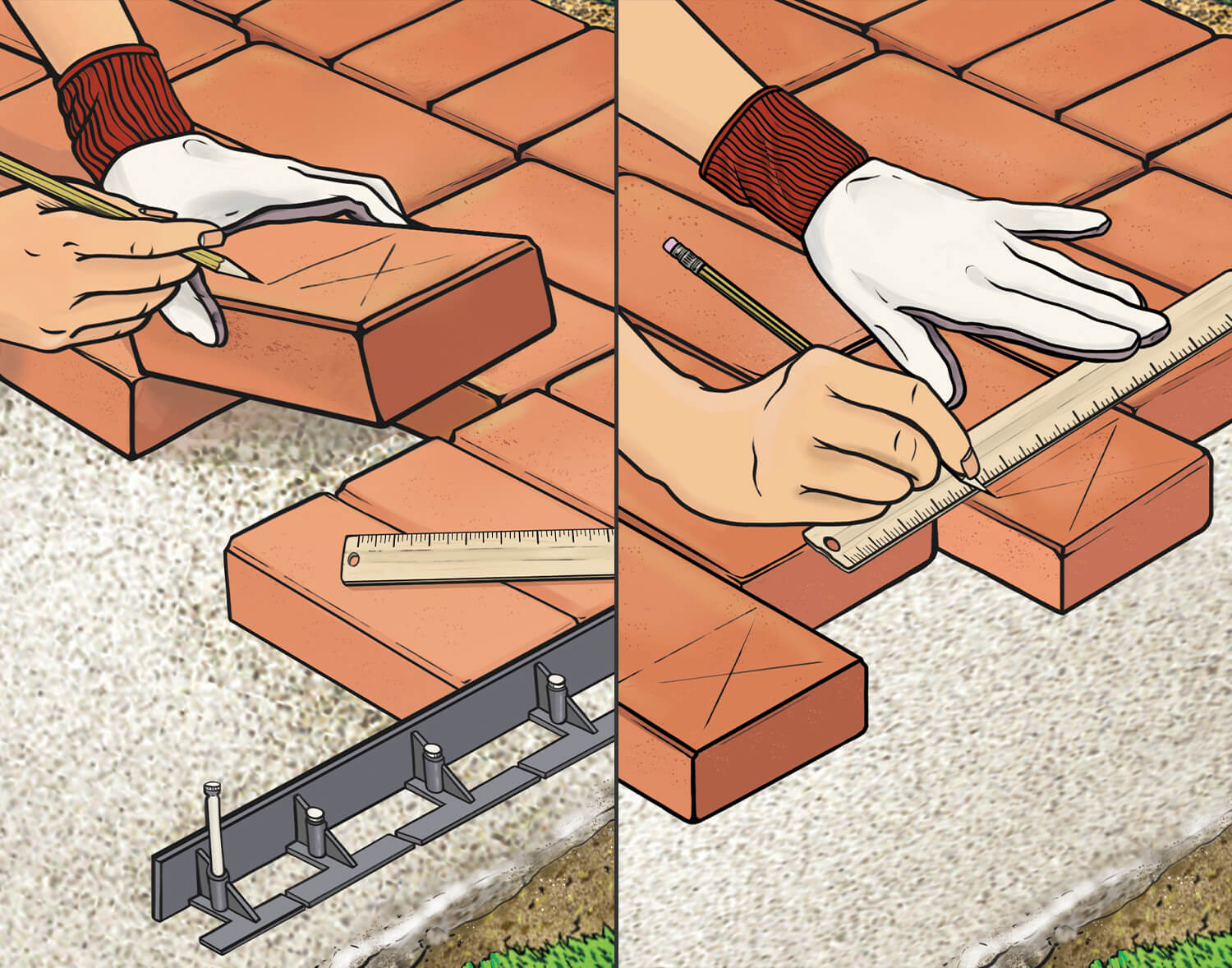 MM Concrete | Laying Pavers