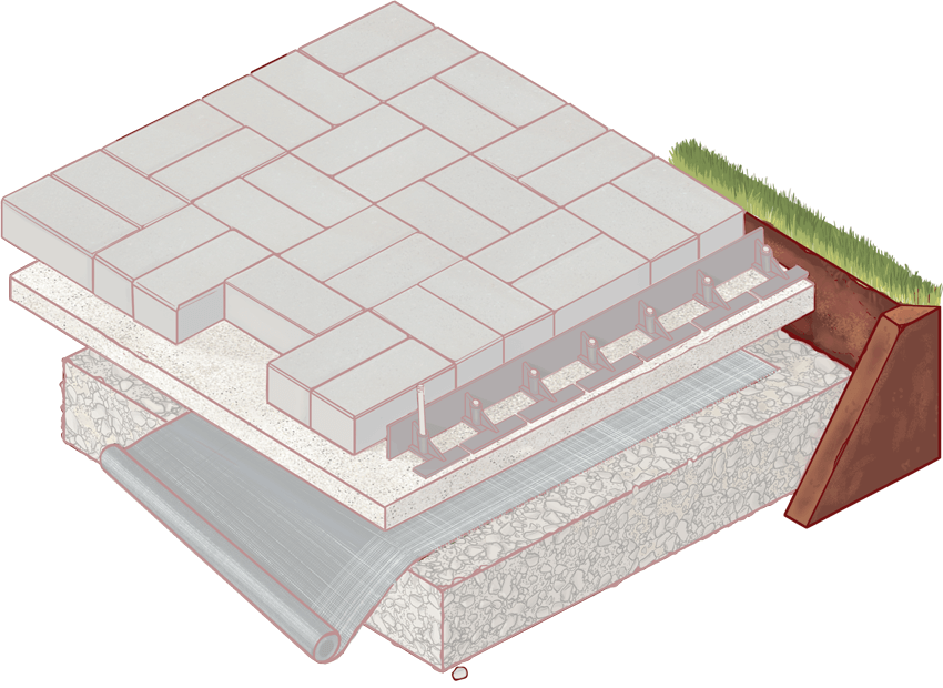 Paver Patio Installation Diagram Paver Patio #06 060001 02 – BCLS