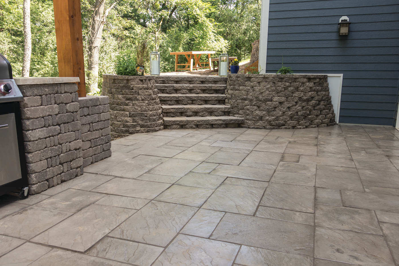 Concrete patio blocks - huntersvere