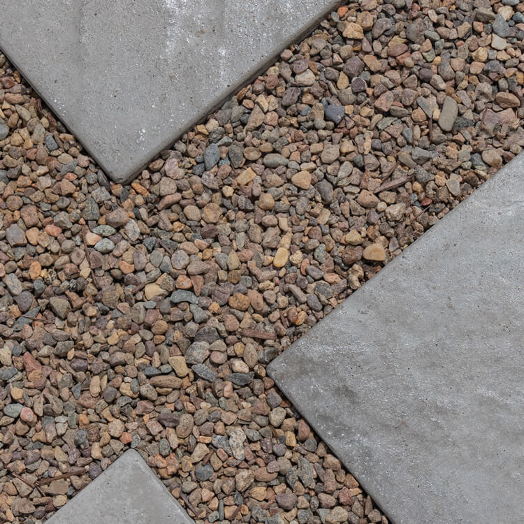 Pea Gravel Driveway Over Concrete