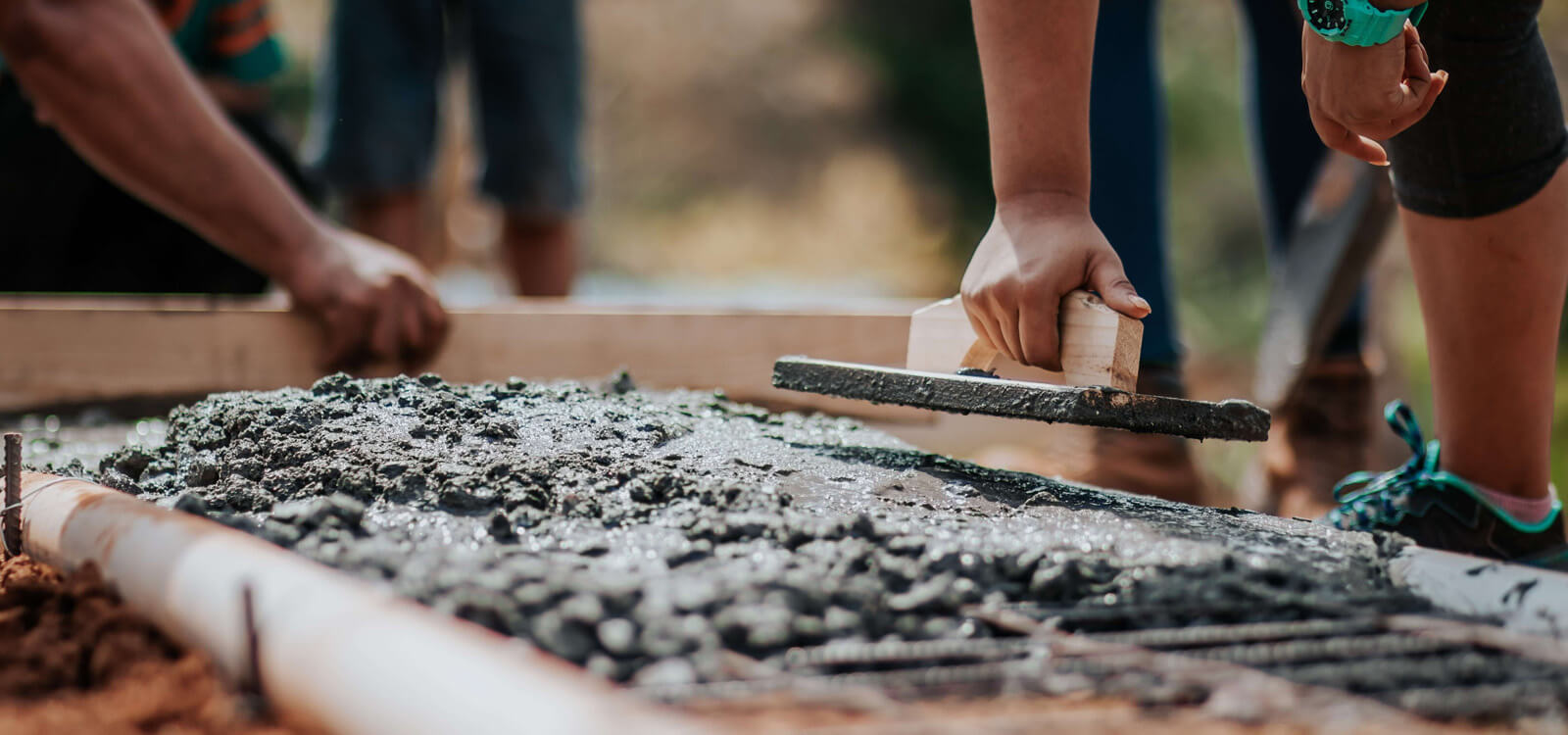 How To Pour A Small Concrete Slab