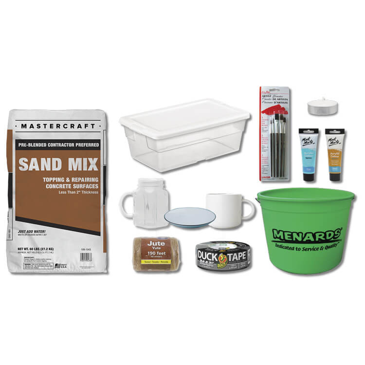 MM Concrete | Slab Planter & Candle Holder