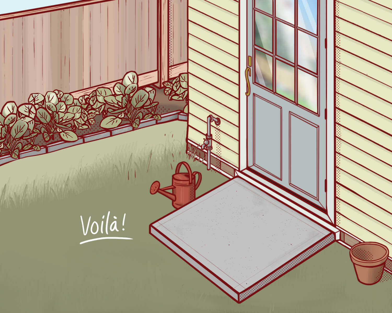 How To Pour A Small Concrete Slab