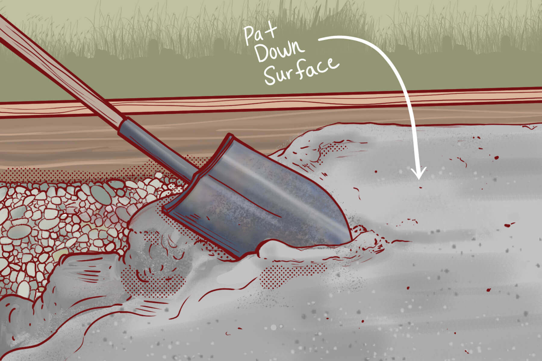 How To Pour A Small Concrete Slab